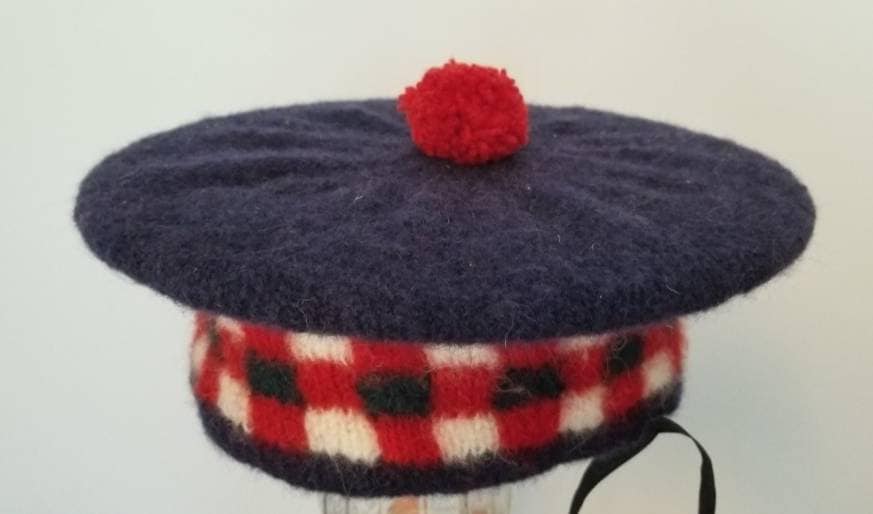Highland Regimental Diced Scottish Bonnet - Etsy