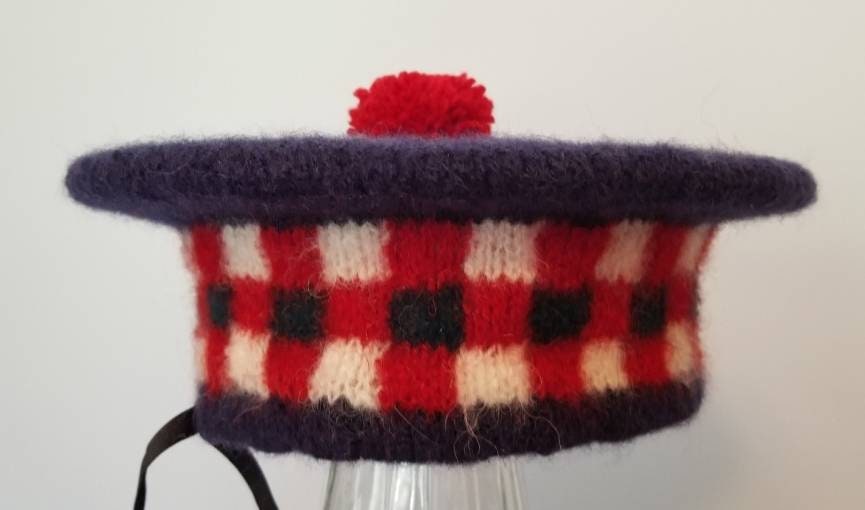 Highland Regimental Diced Scottish Bonnet - Etsy