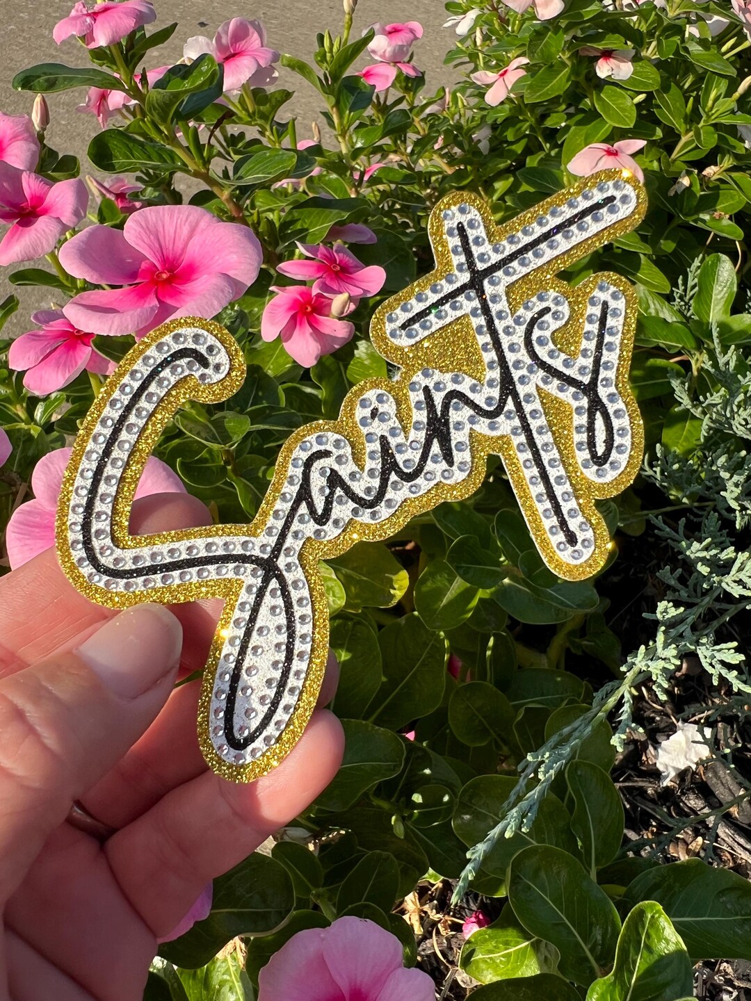 Saints *3D Glitter Mascot Rhinestone Hat Patch* Iron-on Adhesive - Etsy
