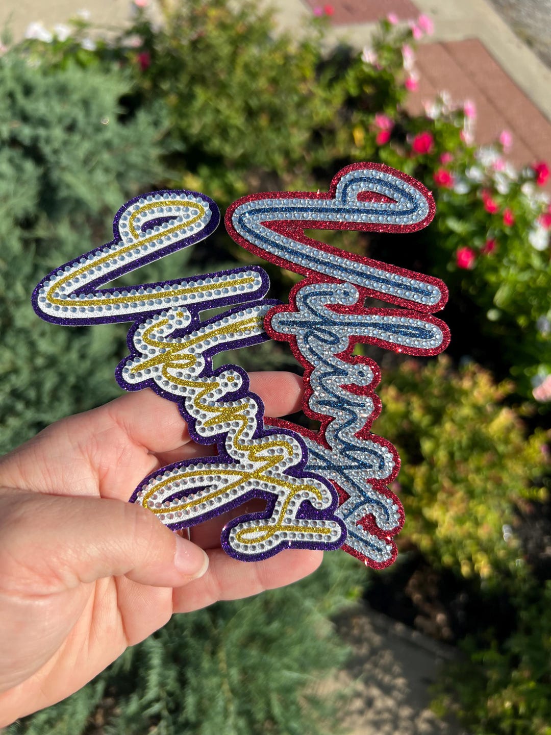 Vikings *3D Glitter Mascot Rhinestone Hat Patch* Iron-on Adhesive - Etsy