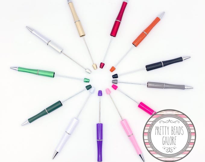 DIY Beadable Twist Pens: Custom Pen Blanks, Stocking Stuffer Gift - Etsy