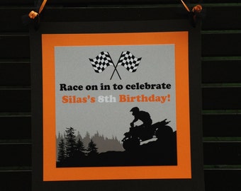 Happy Birthday Quad Banner - Etsy