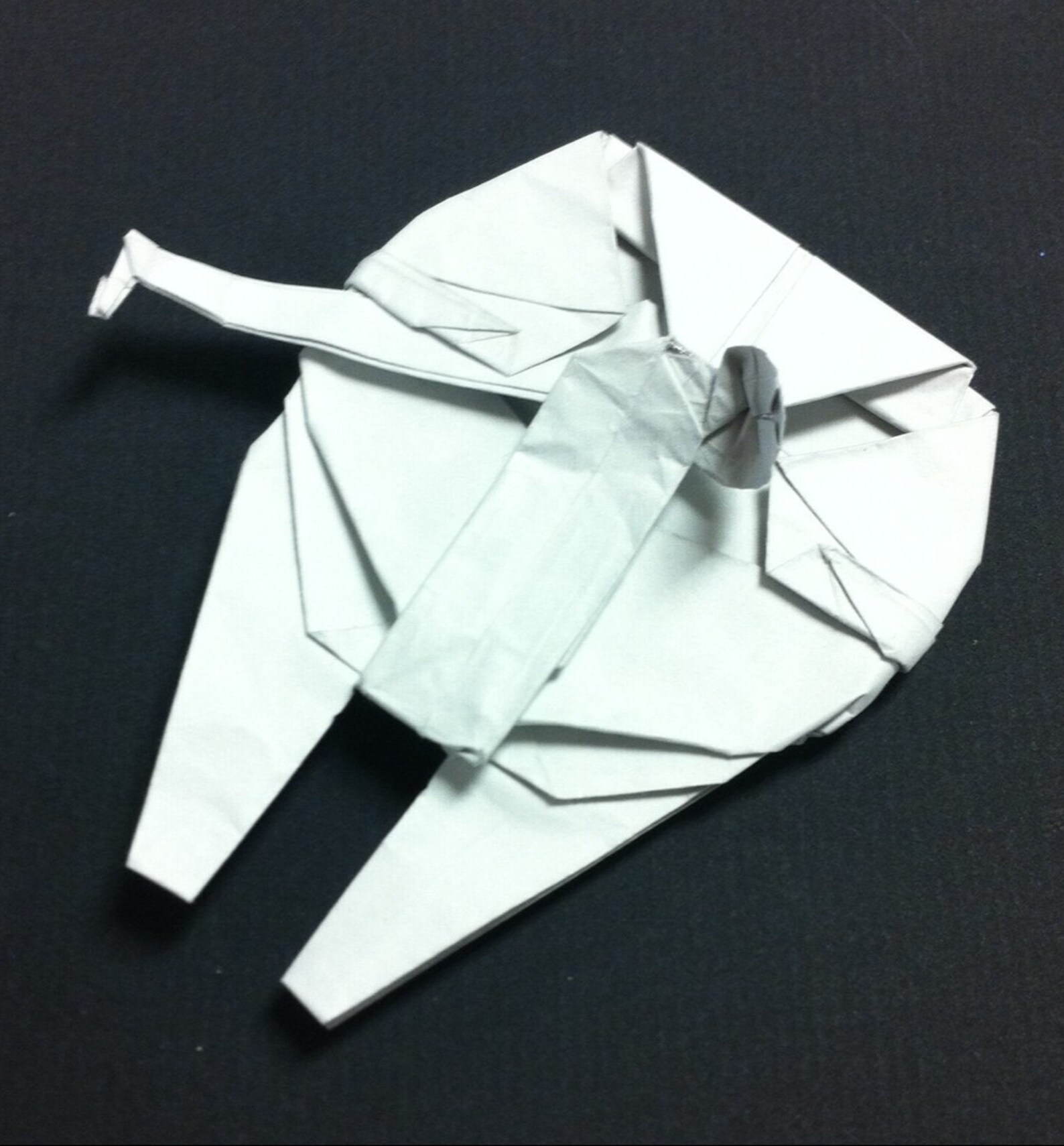 Origami Millennium Falcon - Etsy