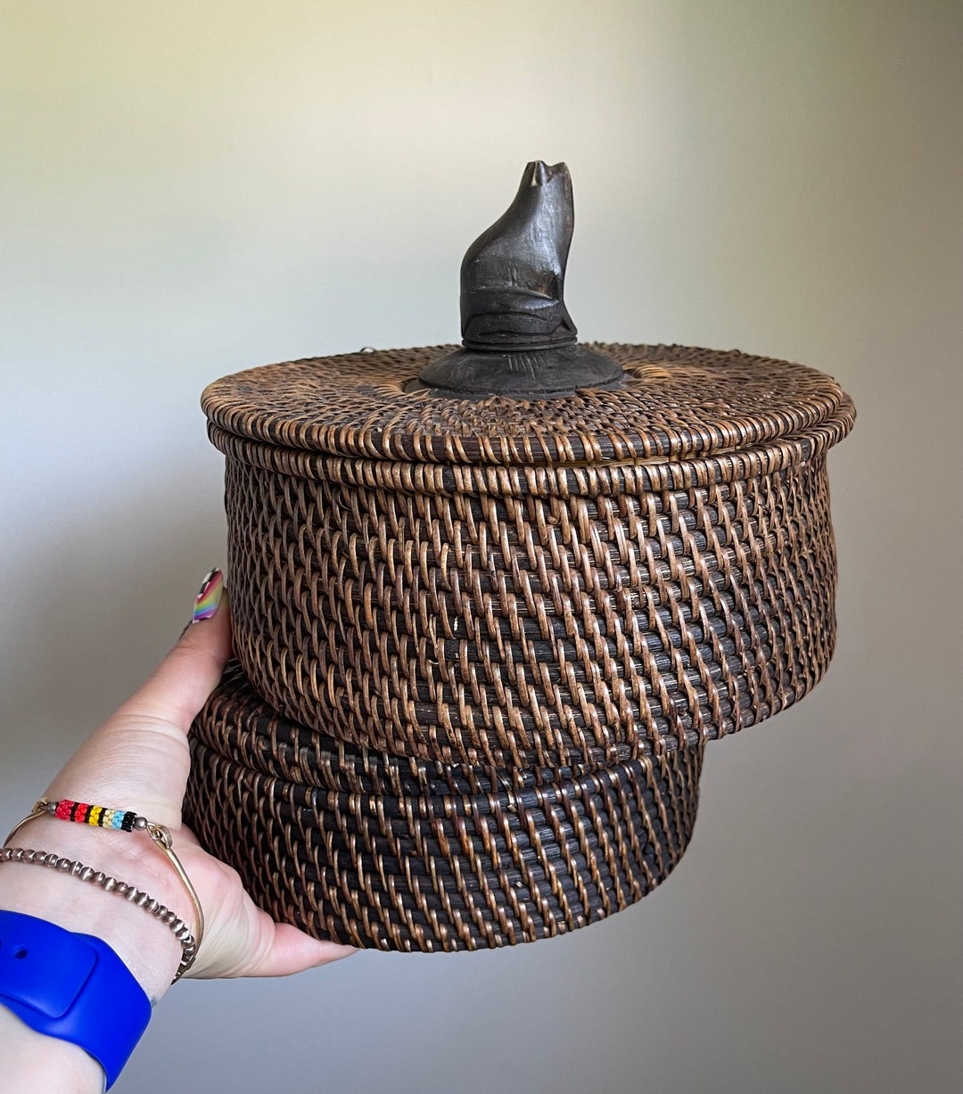 Woven Frog Basket Set - Etsy