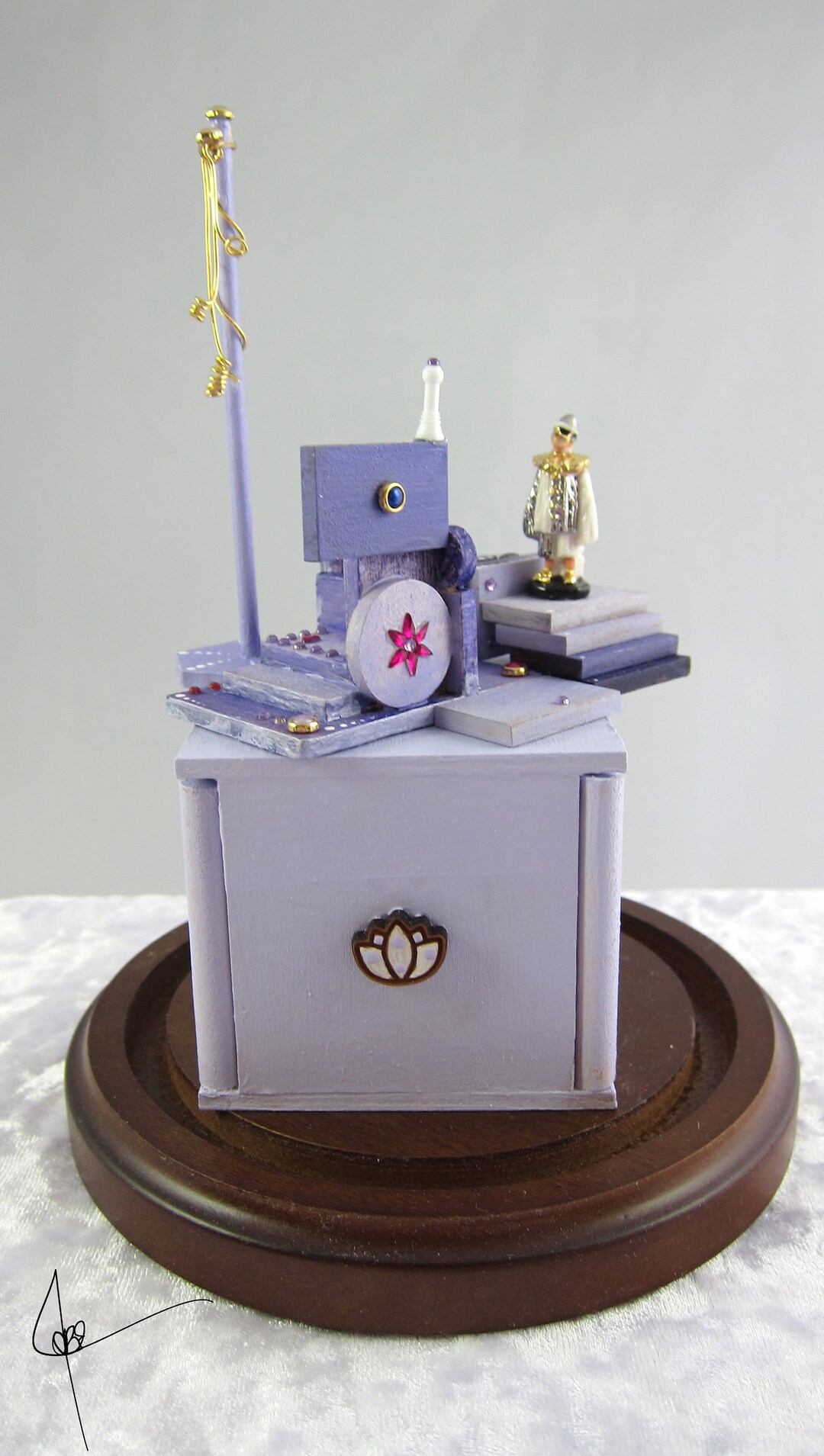 Number Five Glass Display Dome - Etsy