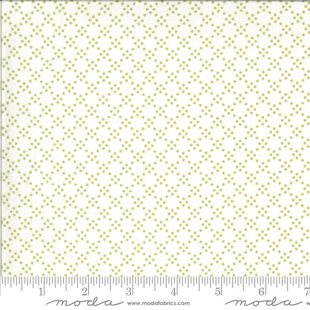 Dover Tonal Dot Willow 18704 16 by Brenda Riddle for Moda Fabrics - by ...
