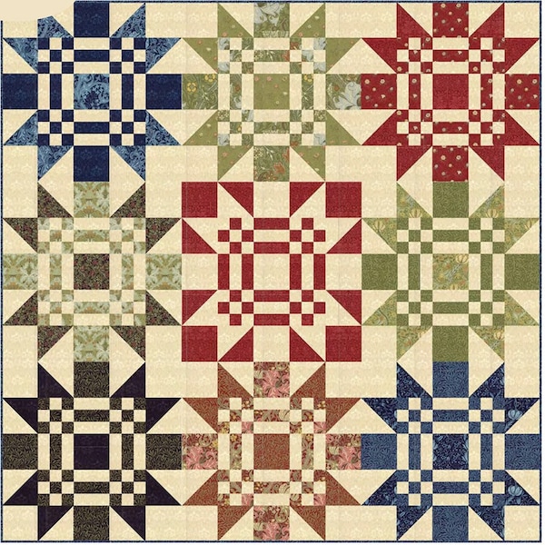 Moda Morris Garden Fabric - Etsy