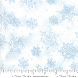 Winter Chill Quilt Kit Using Forest Frost Glitter Fabrics by Moda ...