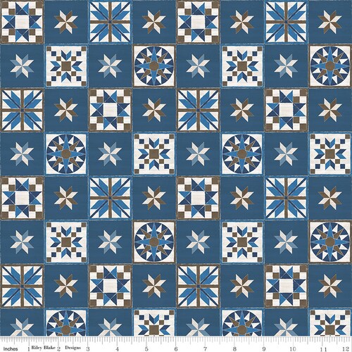 Riley Blake Tara Reed Winter Barn Quilts PD12084-PANEL - Etsy