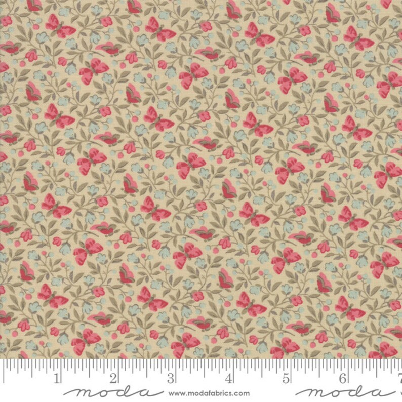 Le Beau Papillon Fat Quarters by French General for Moda - Etsy