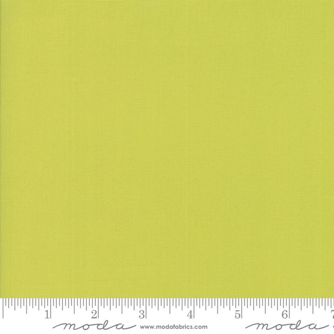 Bella Solids 9900 188 Chartreuse by Moda Fabrics - by the Half-yard - Etsy