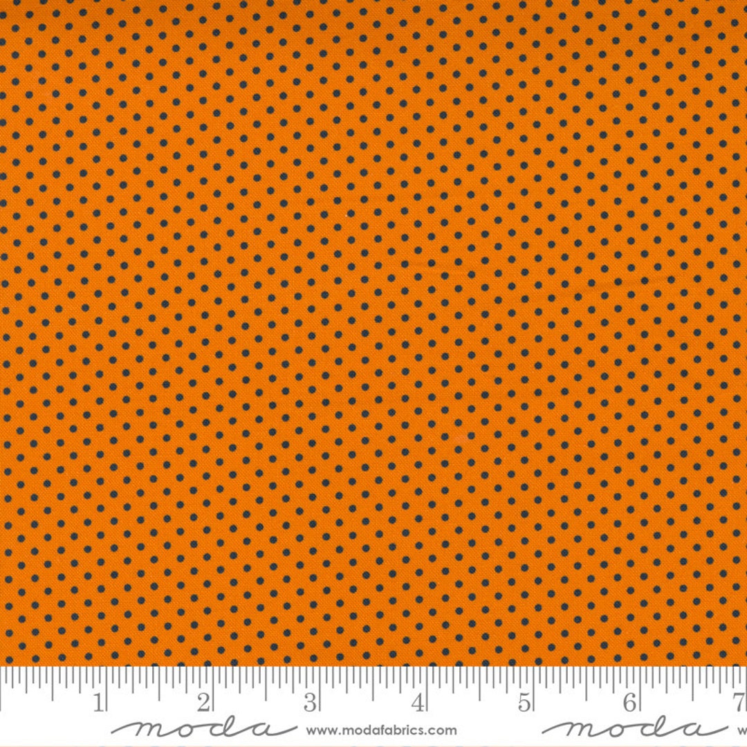 Holiday Halloween 20737 16 Pumpkin by Stacy Iest Hsu for Moda Fabrics ...