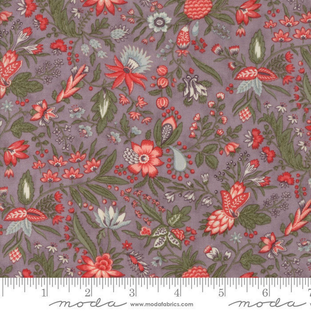 Quill Mauve 44153 17 by 3 Sisters for Moda Fabrics by the Half-yard - Etsy