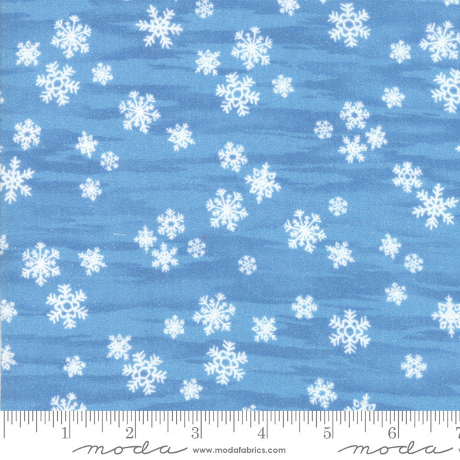 Winter Chill Quilt Kit Using Forest Frost Glitter Fabrics by Moda ...