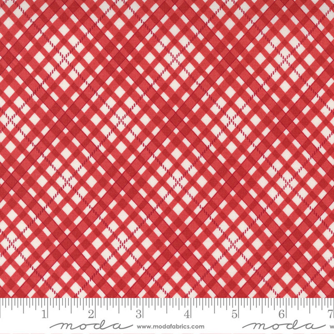 Belle Isle 14924 12 Red by Minick and Simpson for Moda Fabrics - by the ...