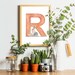 Letter R Nameplate - Etsy