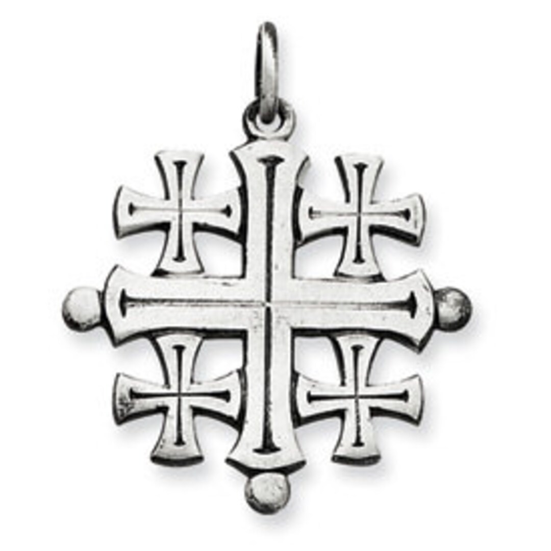 Jerusalem Cross Pendant JC-804/JC-824 - Etsy