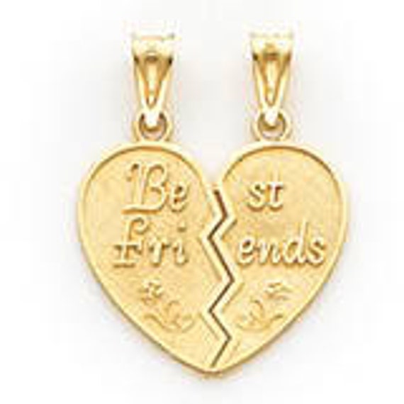 Best Friends Break-apart Pendant JC-050 - Etsy