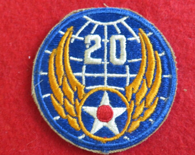 Vintage 1940's World War II Era U.S. Army 20th Air Force Air Corps ...