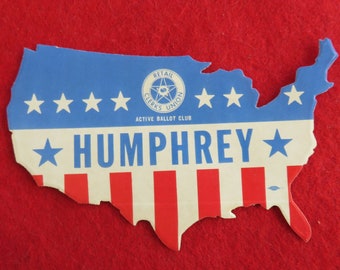 1968 Bumper Sticker - Etsy