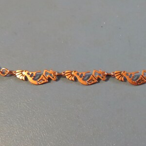 Vintage Sunrise Copper Southwest Native American Copper Bracelet - Etsy