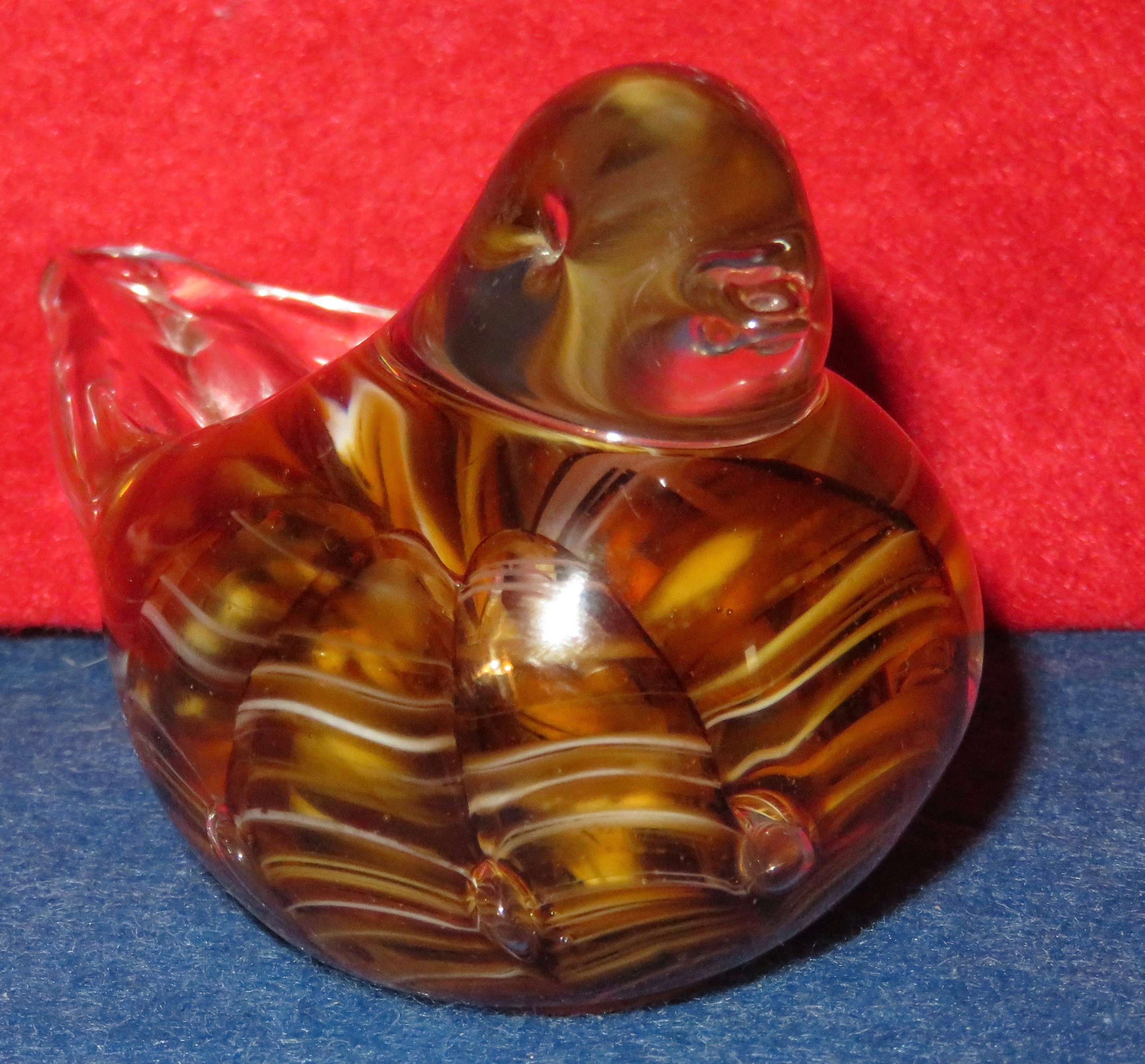 Original 1988 Joe Rice Art Glass Paperweight St Clair Art | Etsy