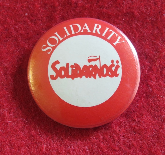 Vintage 1980's Polish Solidarity Solidarnosc Politica… - Gem