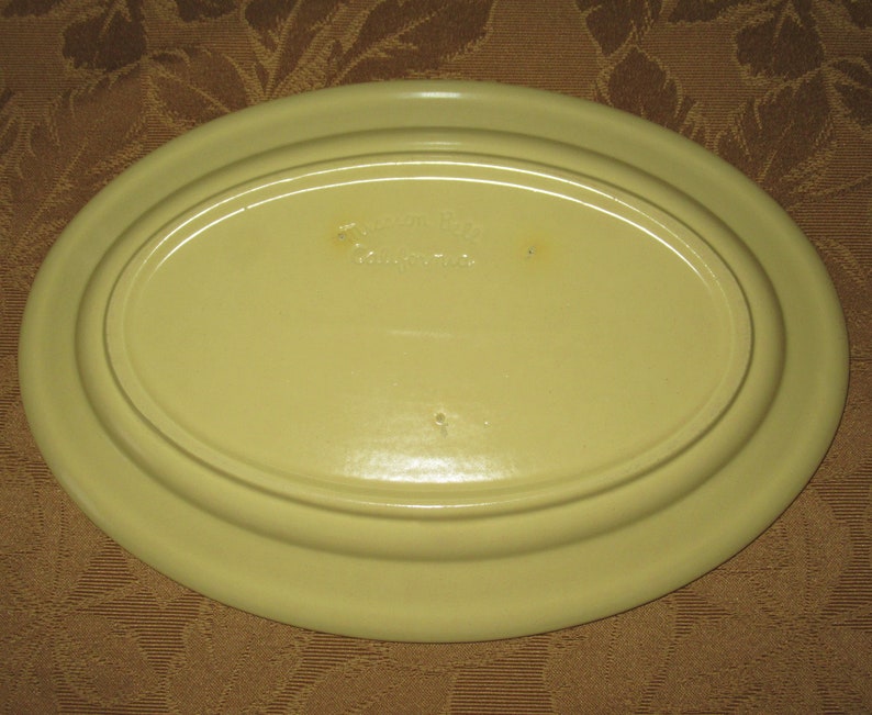 Vintage 1930's Mission Bell California Pottery 12" Serving Platter - Etsy