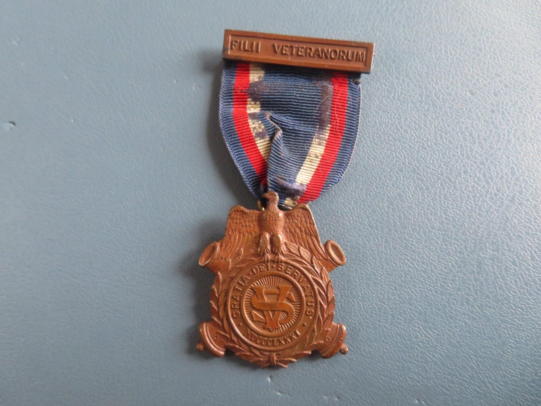 1881 Sons of Union Veterans Civil War Medal - GAR Souvenir Ribbon - Etsy