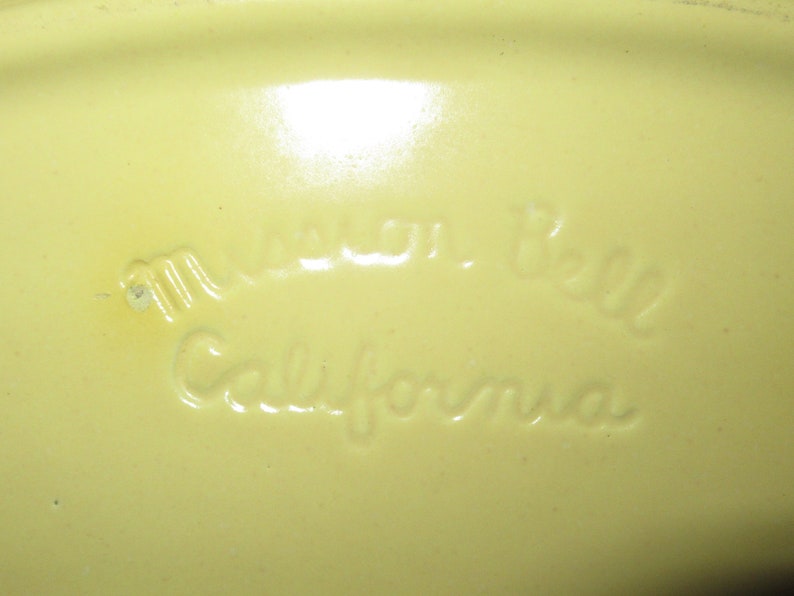 Vintage 1930's Mission Bell California Pottery 12" Serving Platter - Etsy