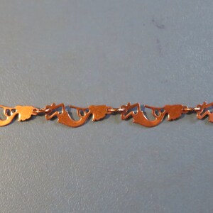 Vintage Sunrise Copper Southwest Native American Copper Bracelet - Etsy