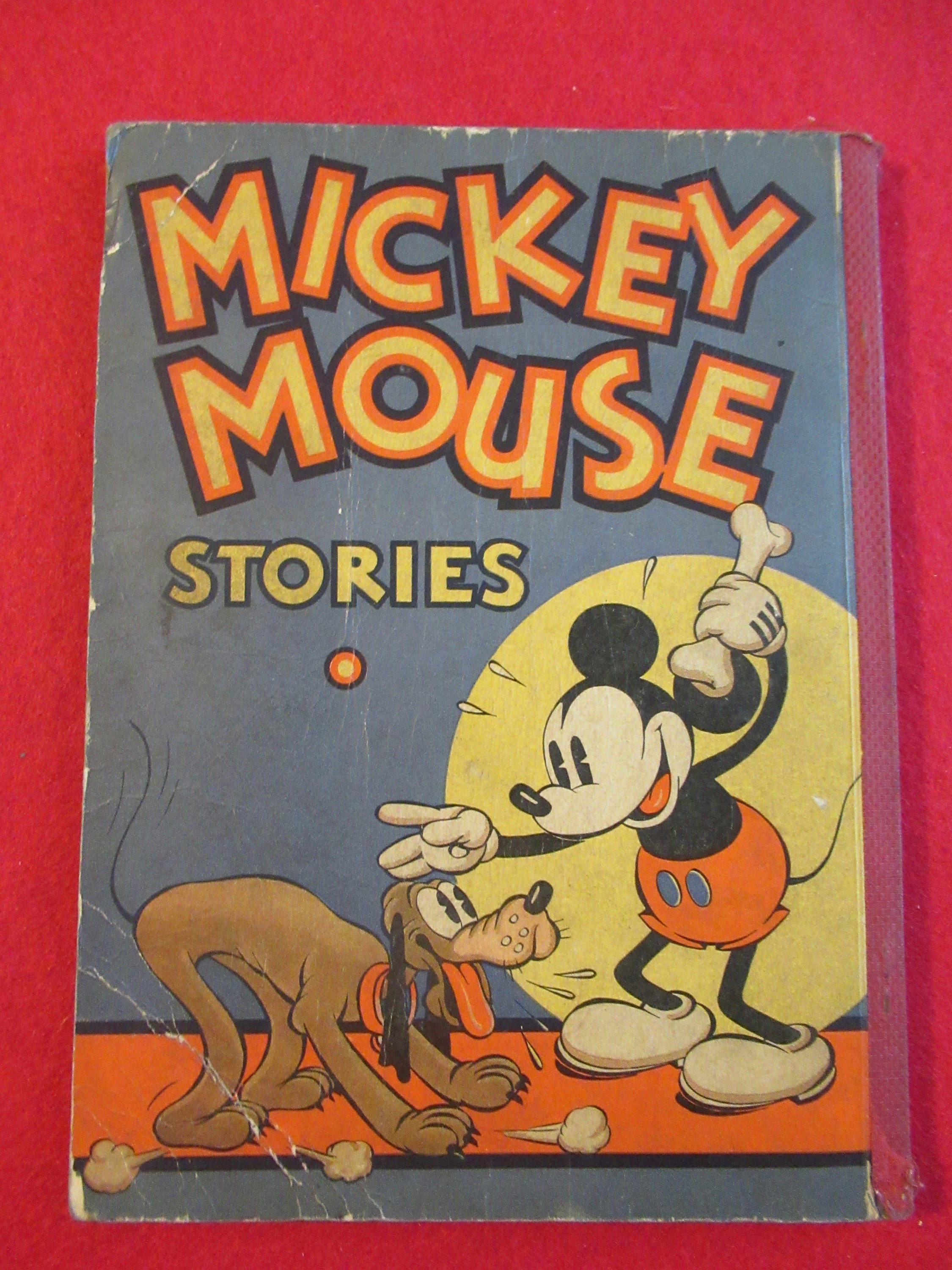 1934 Mickey Mouse Stories Book # 2 David Mckay Company Children's Book ...