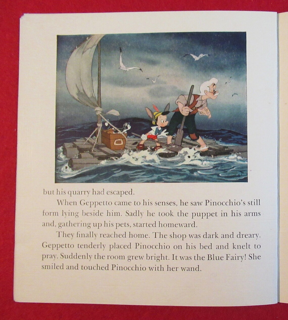 1940 Walt Disney's Pinocchio Whitman Story Book 1061 | Etsy