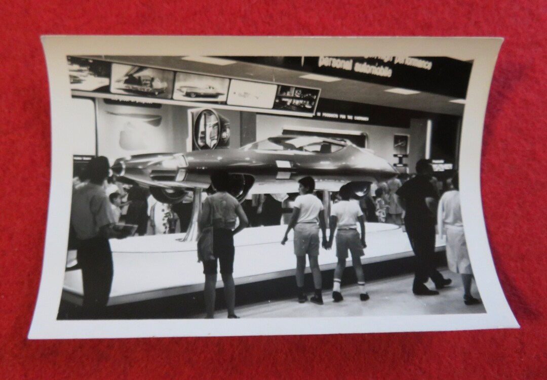 Original 1965 New York World's Fair Muscle Car of the Future Snapshot ...