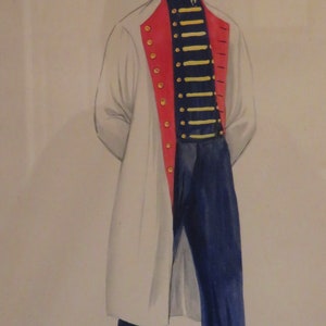 Original 1940's German Hessian Native Costume Hand Painted by Erika ...