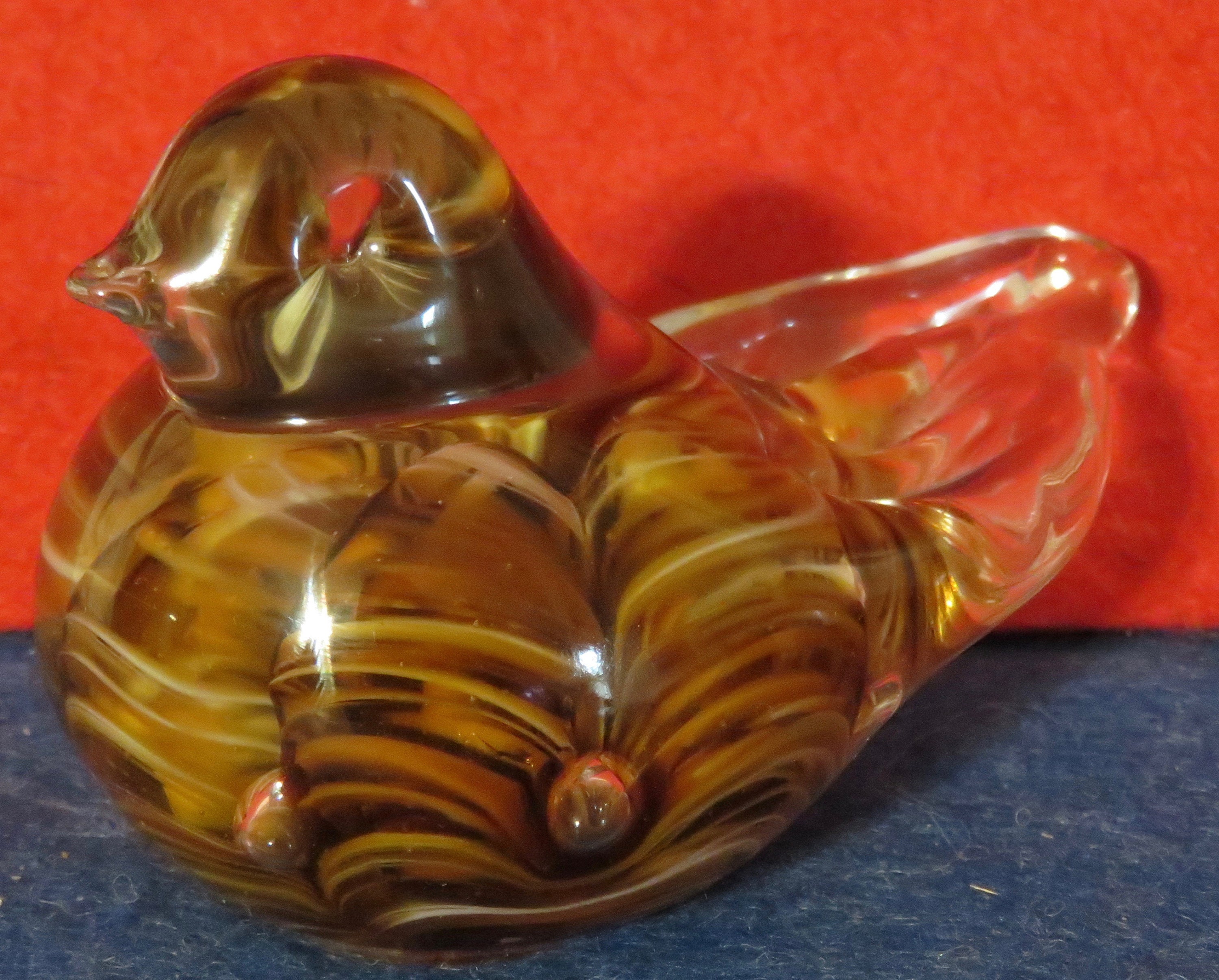 Original 1988 Joe Rice Art Glass Paperweight St Clair Art | Etsy