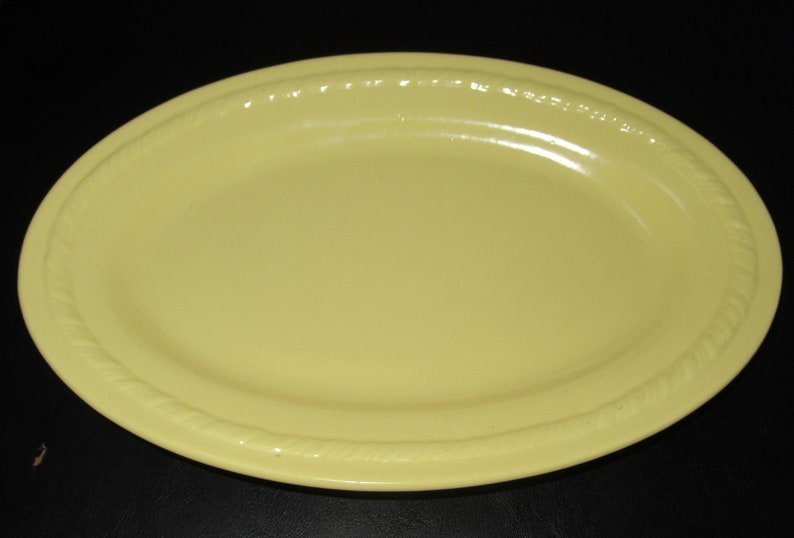 Vintage 1930's Mission Bell California Pottery 12" Serving Platter - Etsy
