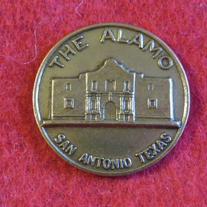 Vintage 1970's David Davy Crockett Alamo San Antonio Texas Souvenir ...