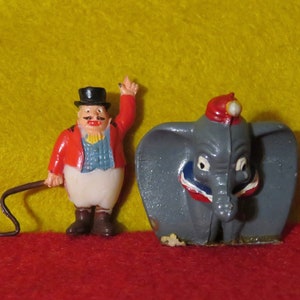 Dumbo & Ringmaster/ring Master Marx Disney on Parade Disneykins Vintage ...