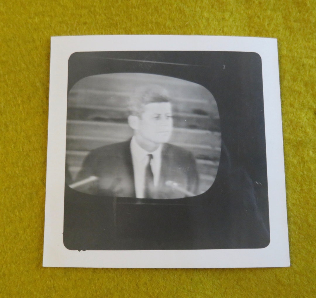 Original 1960's JFK President John F Kennedy Television Appearance ...