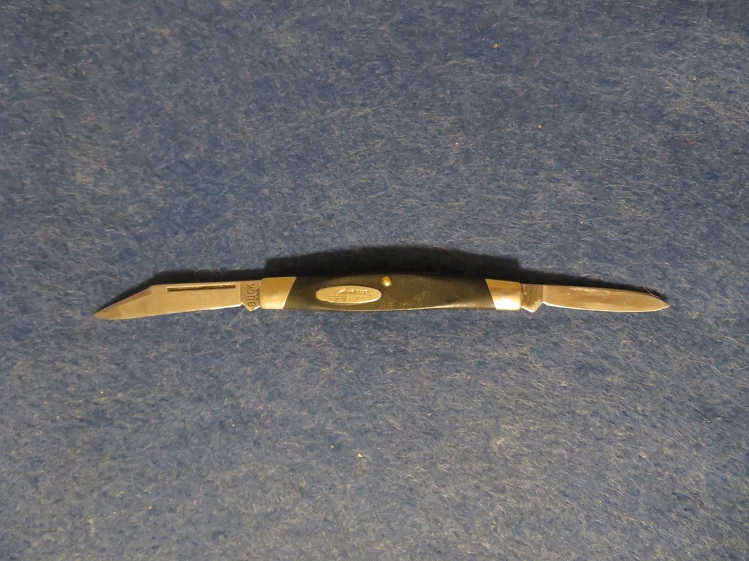 Vintage 1980's Buck 309 Two Blade Pocket Folding Knife - Etsy