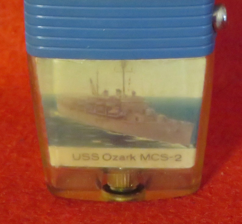Vintage 1960's USS Ozark MCS 2 US Ship See Thru - Etsy