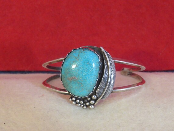 1950's Hopi Indian Native American Sterling Silver Tu… - Gem