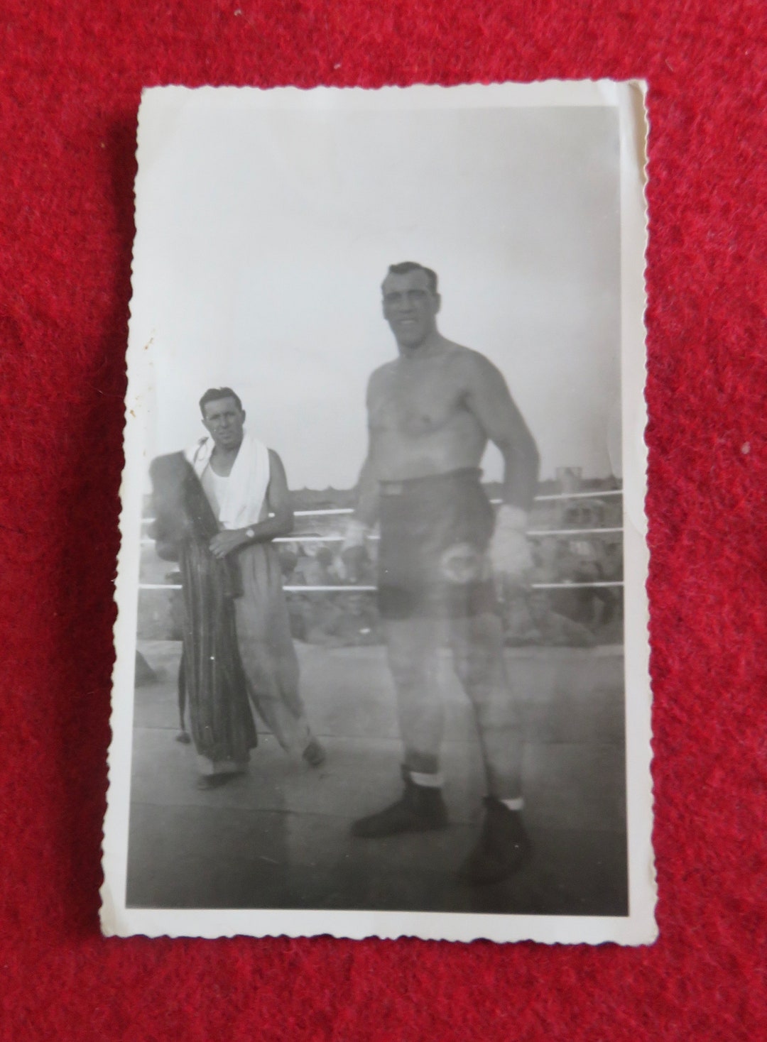 The Heavyweight Champ 1940's World War II Era Handsome Boxer Boxing ...