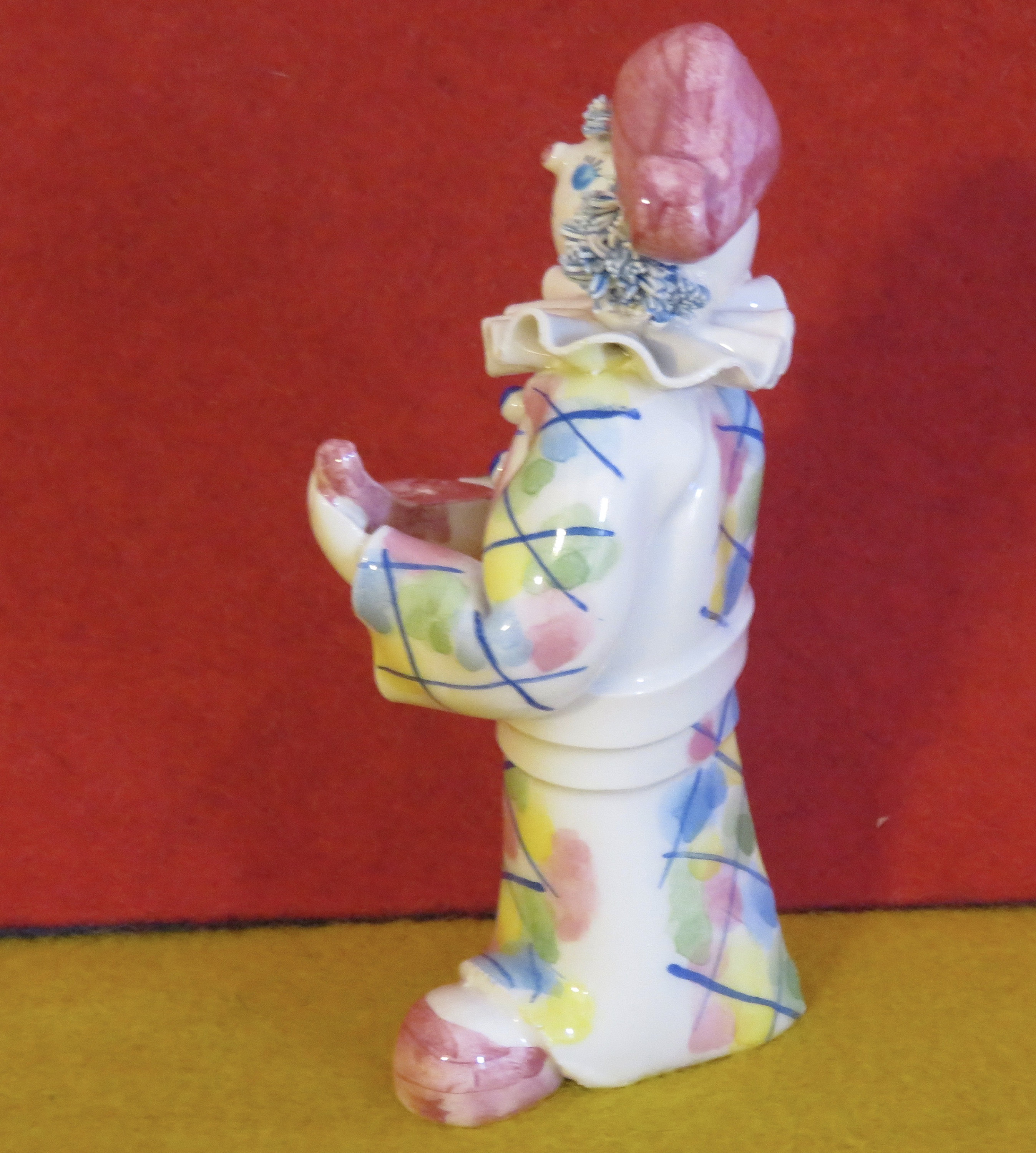 Vintage 1980's Spaghetti Hair Clown Figurine - Made in Italy - Etsy