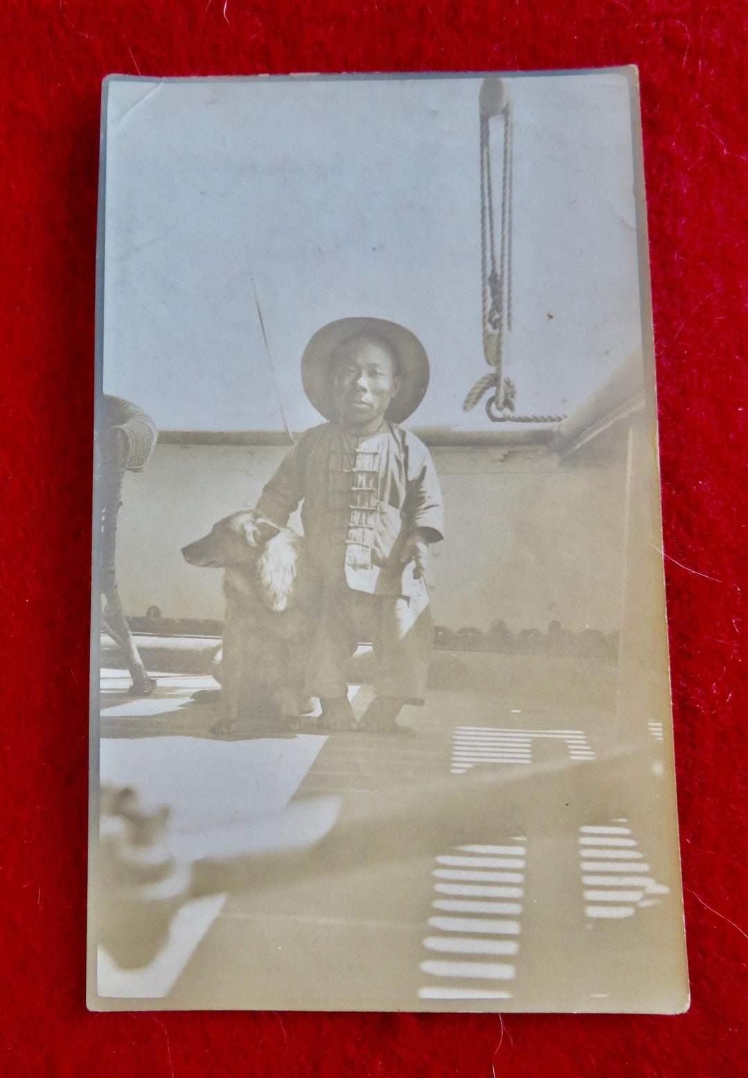 Original 1920's Smallest Chinese Man Known in China Snapshot Photo ...