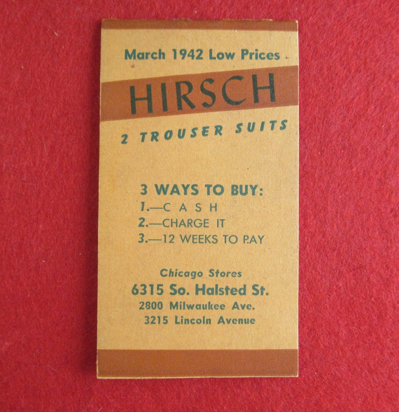Original 1942 College Football Schedule Hirsch Quality - Etsy