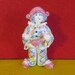 Vintage 1980's Spaghetti Hair Clown Figurine - Made in Italy - Etsy