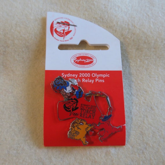 Original Sydney 2000 Olympic Games Torch Relay Souvenir Pin | Etsy