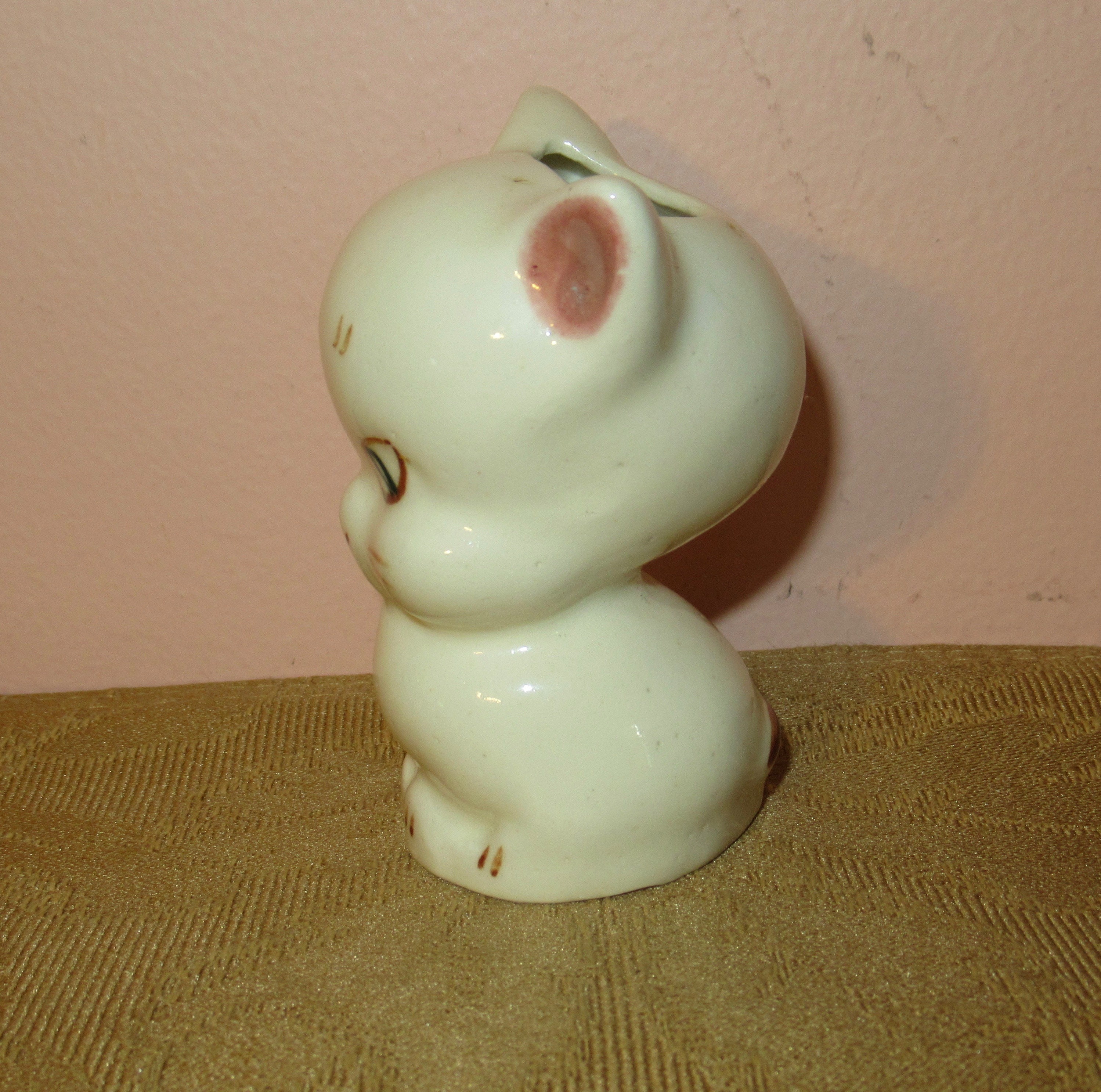 Vintage 1950's Block Pottery California Kitty Cat Feline | Etsy